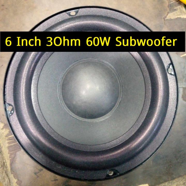 6 Inch Subwoofer Ultra Sound Multimedia SubWoofer 6 Inch 3 Ohm 60W ...