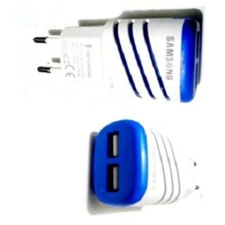 Mobile Adapter 2.1A/5V Dual Port (Only Adapter) | Daraz.com.bd