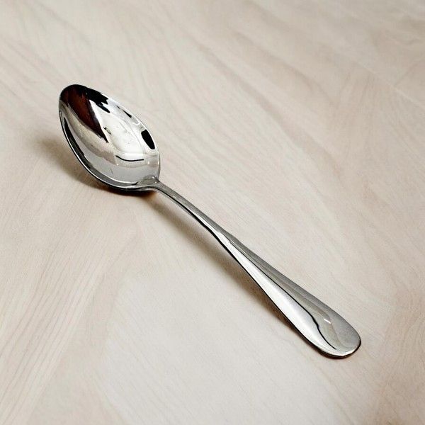 Heavy Duty 9-Inch Curry Serving Spoon - Stainless Steel with Mirror ...