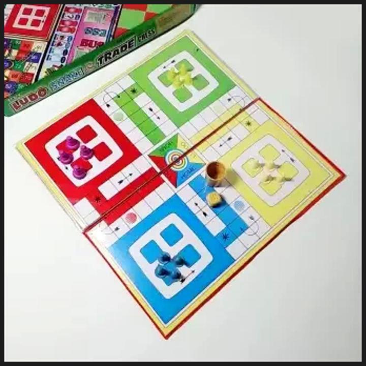 Mini Ludo Snake And Chess Board 3 In 1 Board Game | Daraz.com.bd