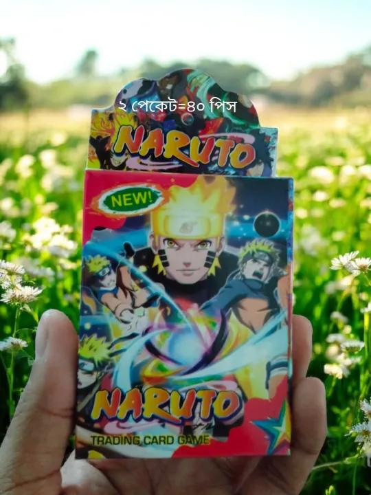 Naruto Card 2 Paket 40 Pcs -Naruto gaming cards | Daraz.com.bd