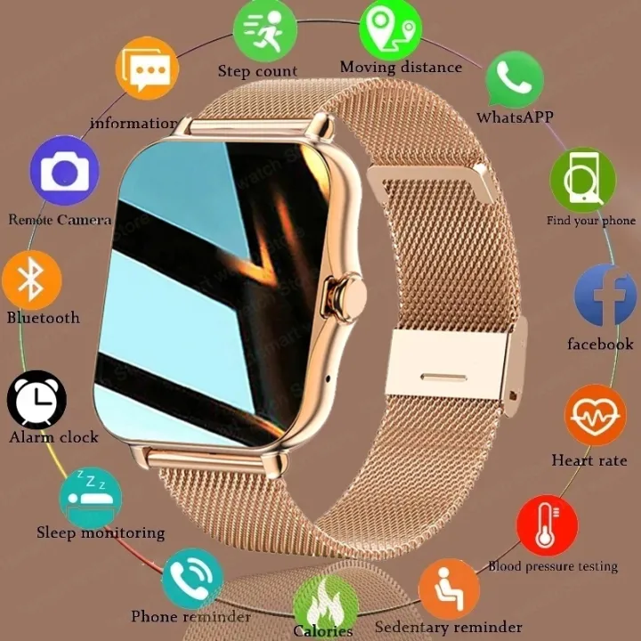 LIGE Brand Smartwatch For All Smartphone Connections Smart Watch ...