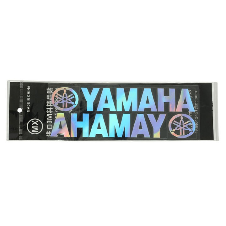 Decoration Sticker for Motorcycle Yamaha. Silver 2 in 1 | Daraz.com.bd