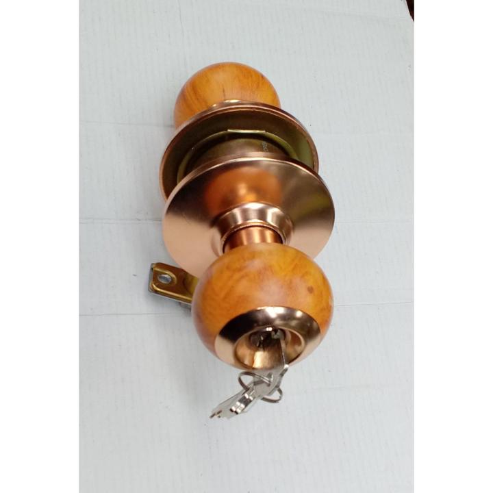 Premium Quality Rambo Wood Bed Room Door Round Lock | Daraz.com.bd