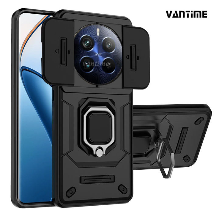 For Realme 12 Pro / 12 Pro+ Plus 5G Hard Case Sliding Lens Protect ...