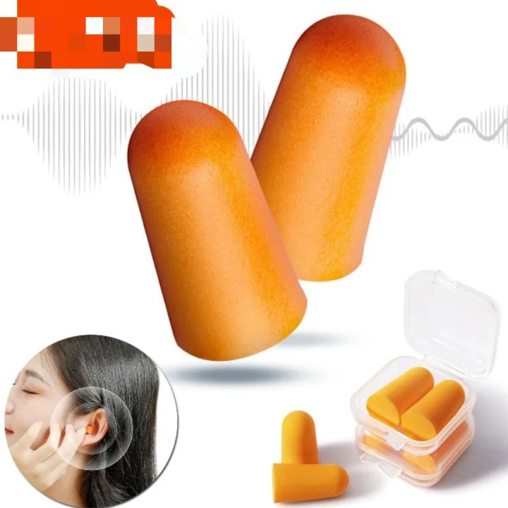 Sponge Earplugs, the Ultimate Choice for Hearing Protection, Ideal for ...