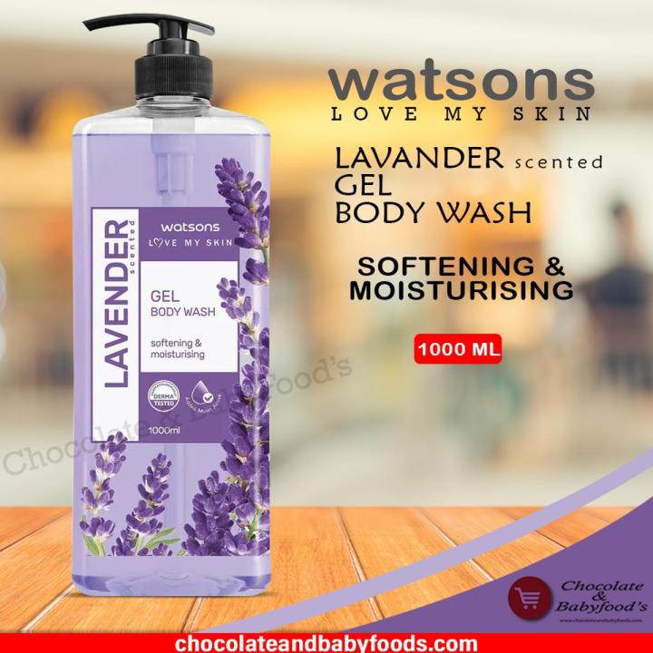 International Thailand product Body wash Watsons LAVENDER Shower gel ...