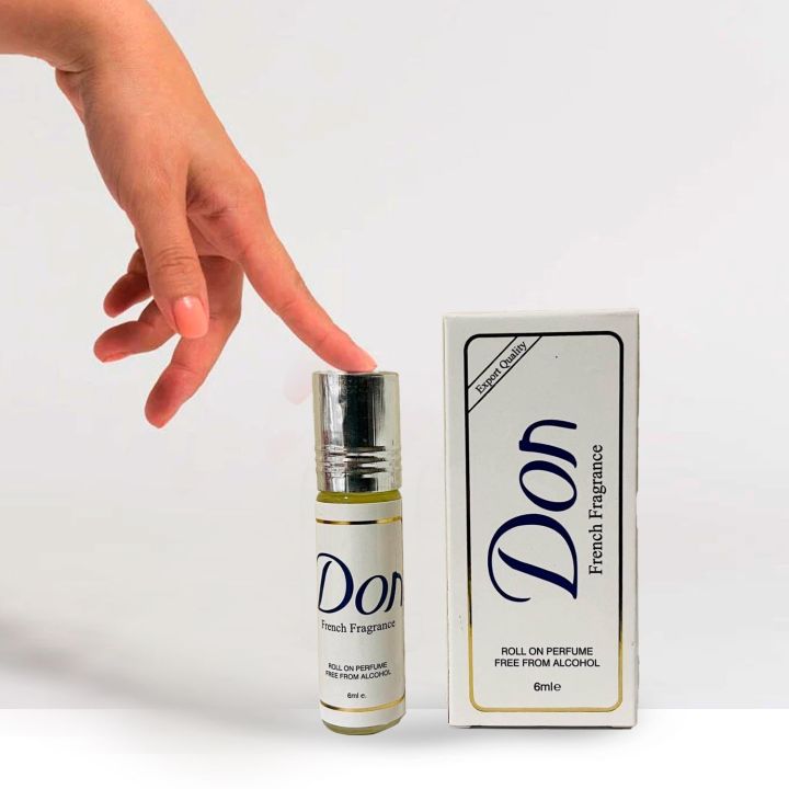 DON FRENCH FRAGRANCE OIL 6ML FREE FROM ALCOHOL (Aromatic) | Daraz.com.bd