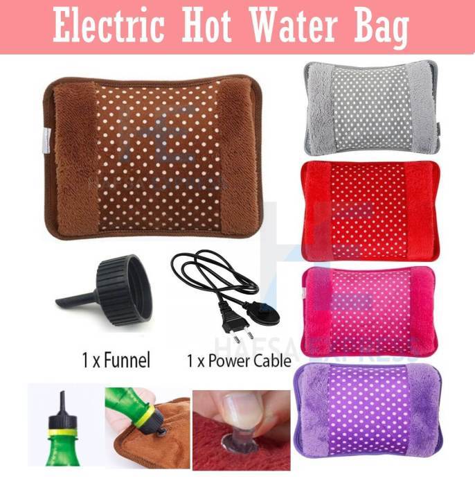 Electric Hot Water Bag (Water Fill & Plug-in Heating) By Exotix | Daraz ...