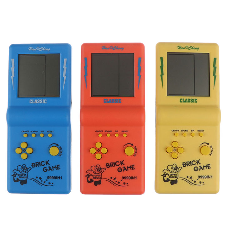 【Deal】 Classic big screen lcd classic handheld game machine brick game ...