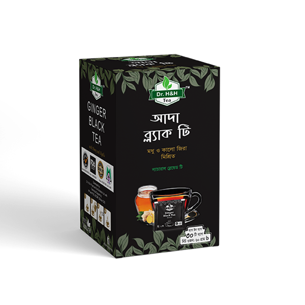 Dr. H&H Ginger Black Tea - 30 Tea Bags 60gm | Daraz.com.bd