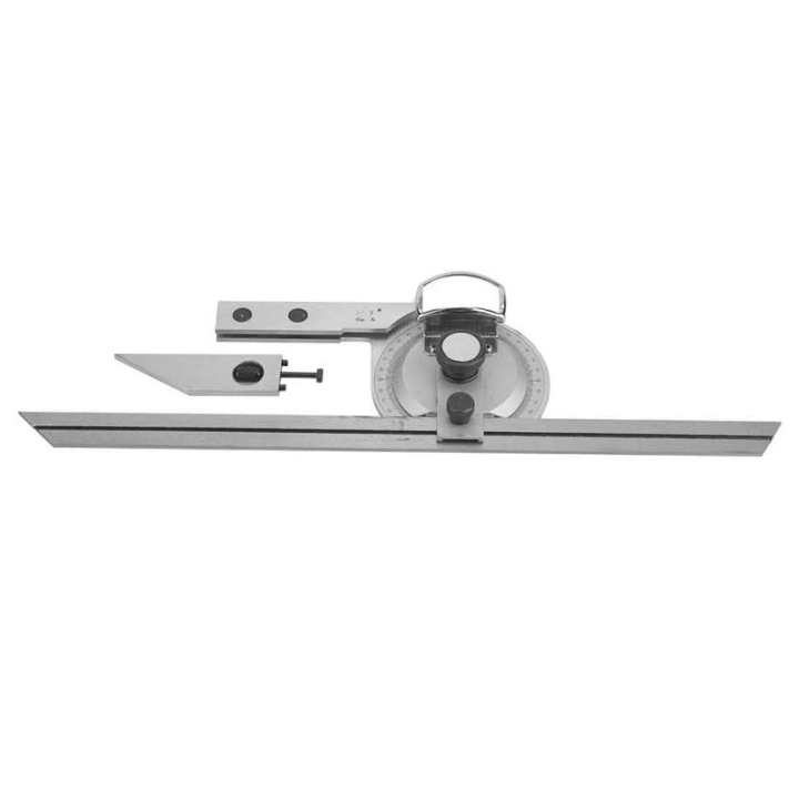 Universal Bevel Protractor High Hardness 0-360 Degrees Angle Square ...