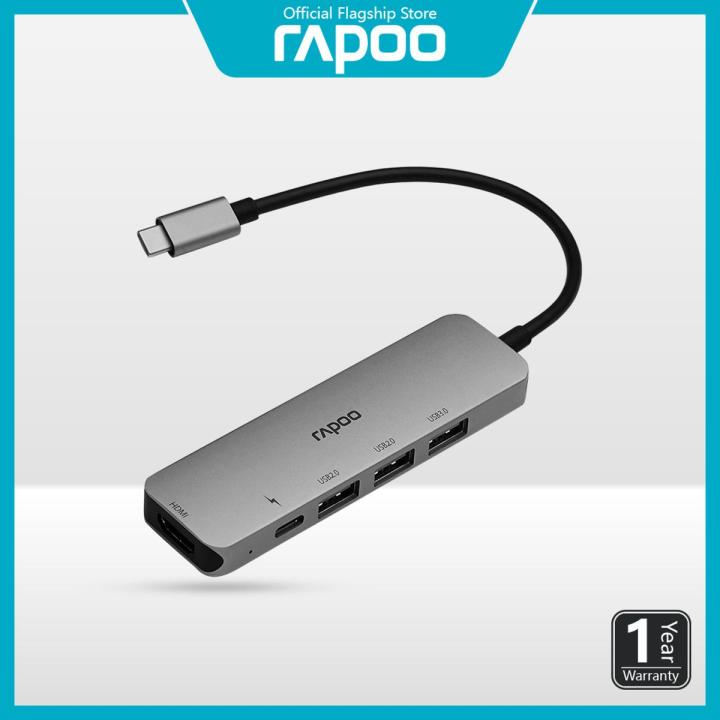 Rapoo XD100C USB-C Multi-Function Adapter USB-C expansion with HDMI ...
