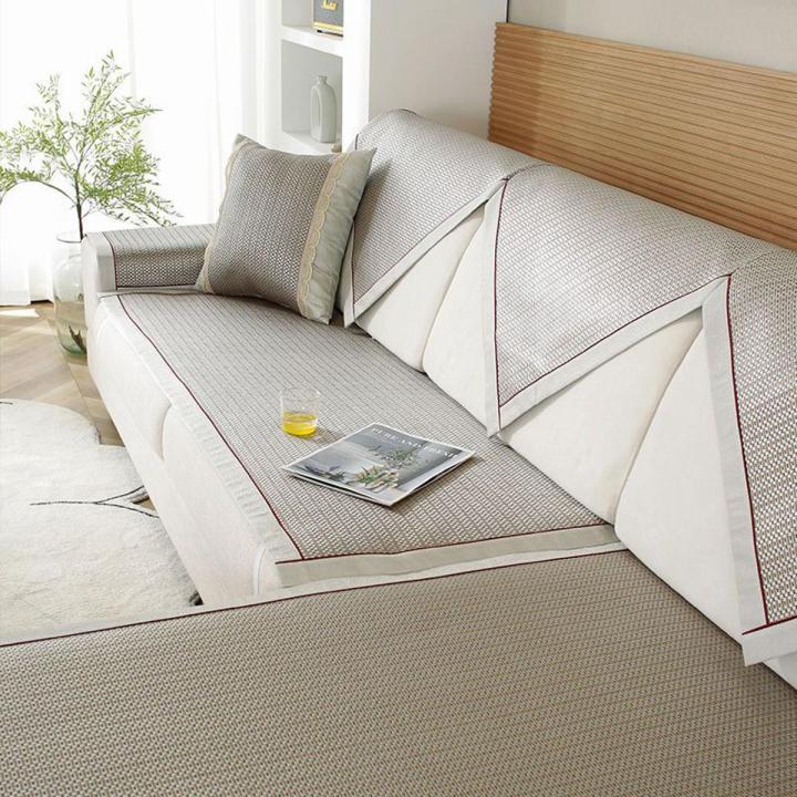 New Sofa Cushion Cooling Mat for Summer Summer Mat Rattan Ice Silk ...