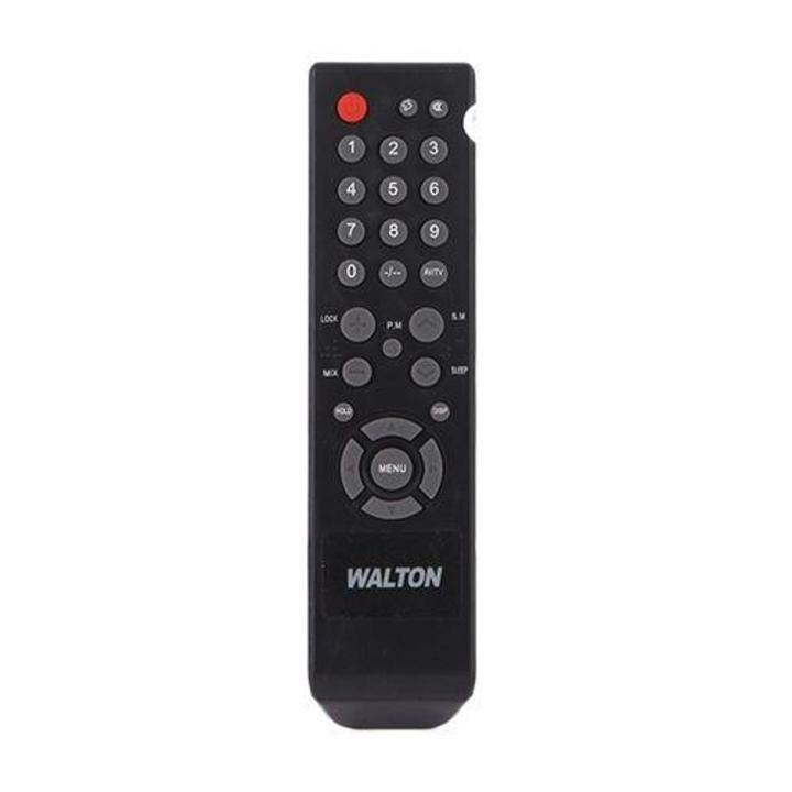 LCD TV Remote For Walton TV - Black | Daraz.com.bd