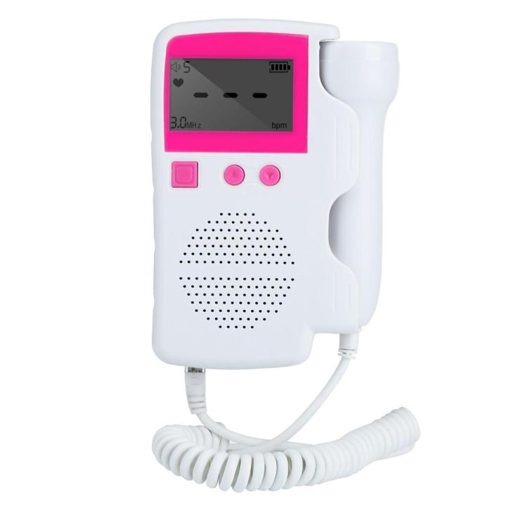 Fetal Doppler Ultrasound Pregnancy Baby Monitor Household Fetus Sonar ...