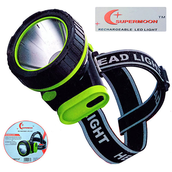 Supermoon SM9749 Rechargeable Front Head Flash Led Light Adjustable ...