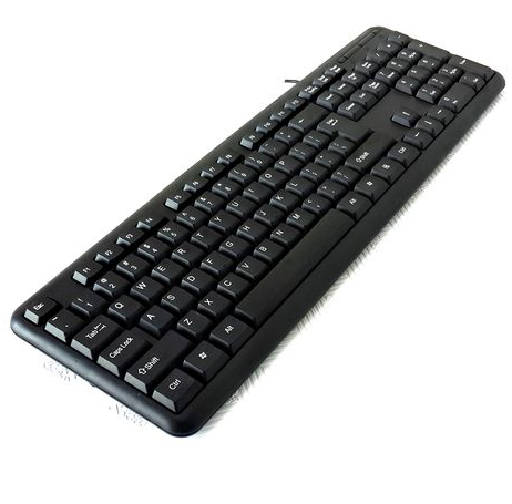Good Quality Desktop USB Keyboard - Black | Daraz.com.bd