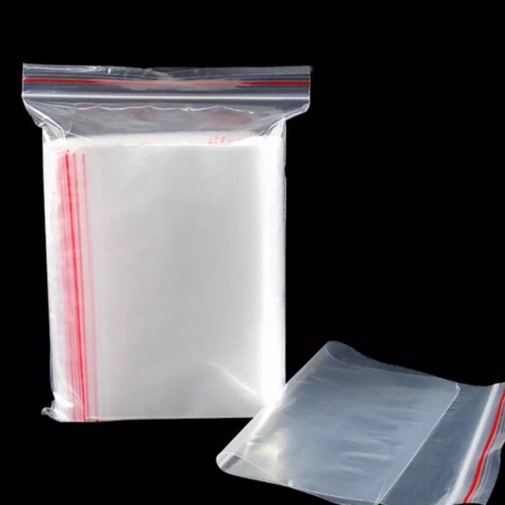 Resealable 6"X8" pack of 50 pcs Clear Zipper Poly Bag Zip Lock | Daraz ...