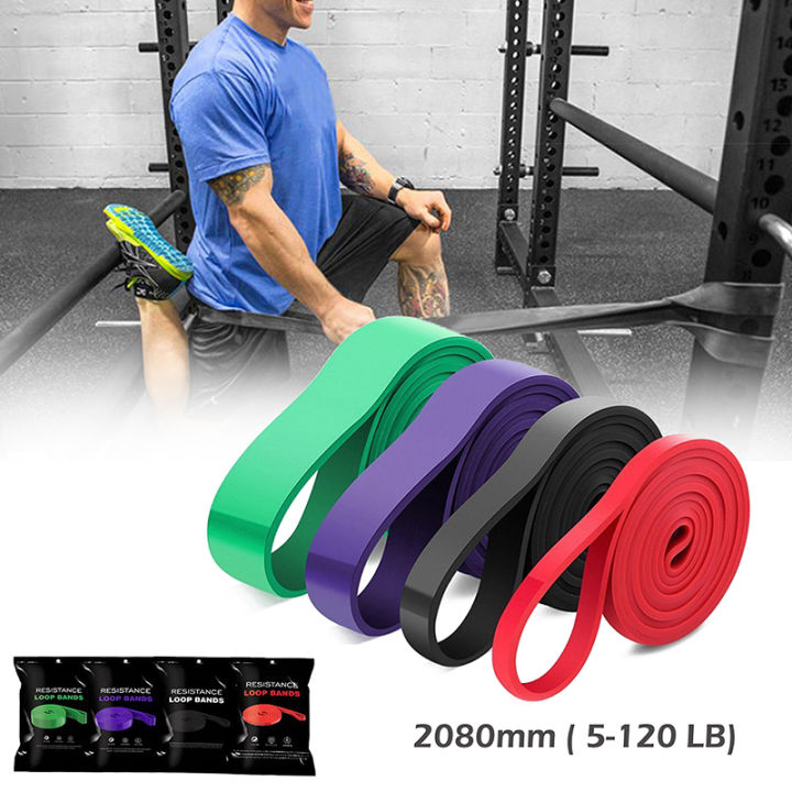 2080mm Pull Up Power Resistance Band Elastic Exercises Rubber Band For ...