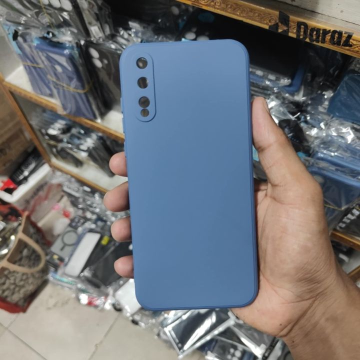 Silicone Case For Huawei Y8p / Huawei P Smart S - Soft Flexible Rubber ...