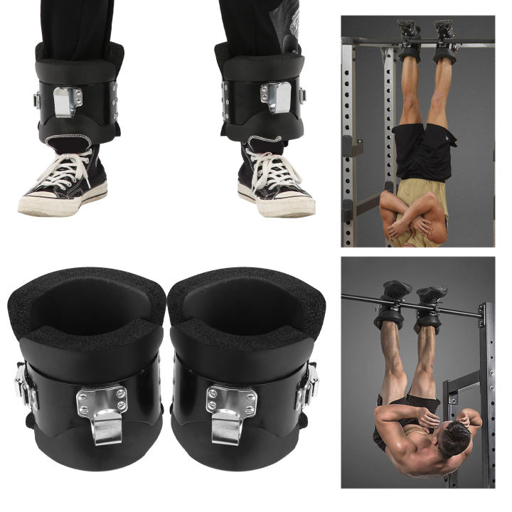 Pair of Hanging Pull Up Boots Anti Gravity Inversion Hang Up Boots for ...