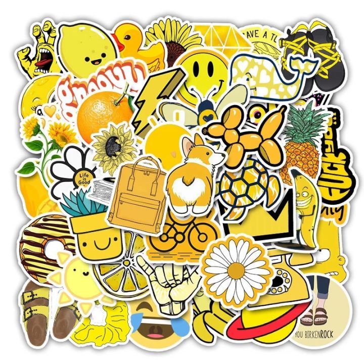 【Lejia】50Pcs Cute Cartoon Girl Pink Stickers For Laptop Skateboard ...