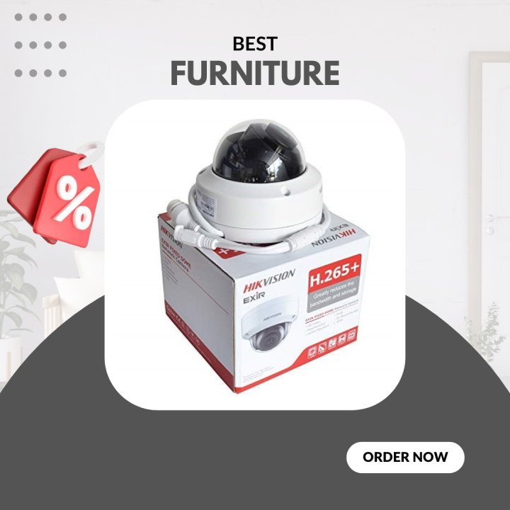 Hikvision DS-2CD1143G2-I 4MP IR Fixed Dome IP Camera | Daraz.com.bd