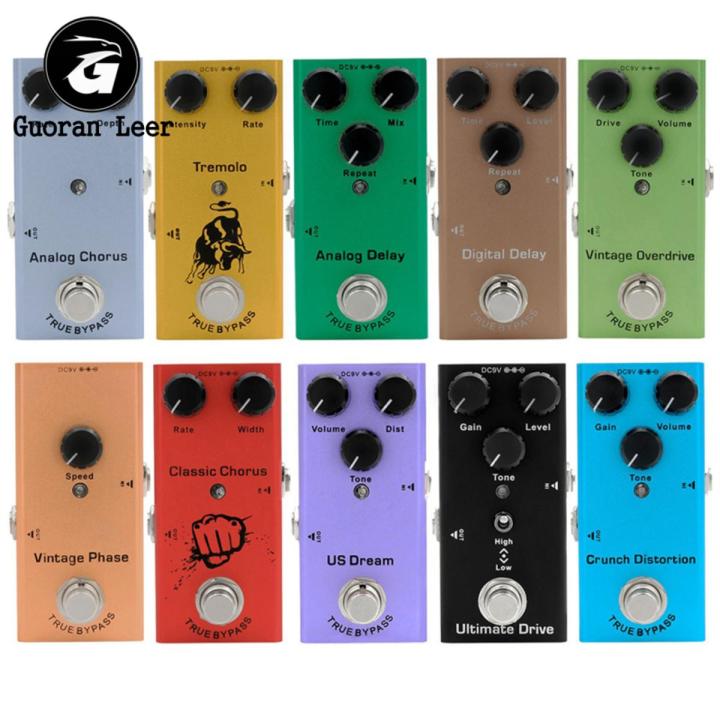 Mini Overdrive Electric Guitar Effects Pedal Overdrive Volume Tone Knob ...