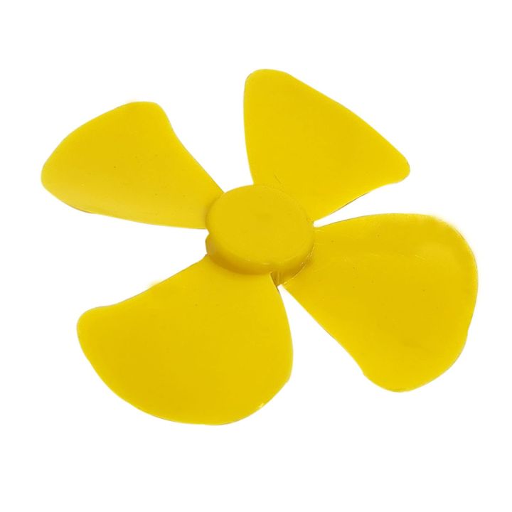 Dc Motor Propeller Mini Fan Blade 4 Wing Propeller 5 Ps | Daraz.com.bd