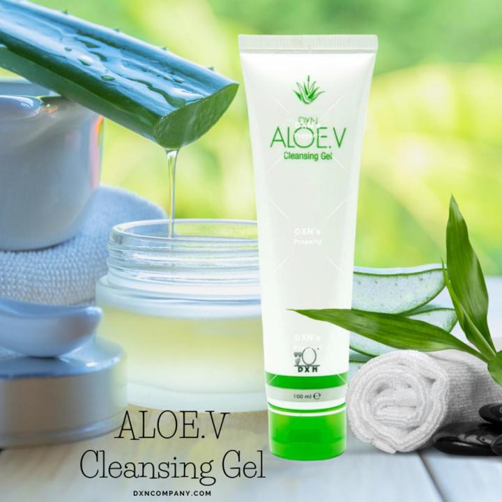 Aloe V (Aloe Vera) Facial Cleansing Gel from DXN, Malaysia - 100 ml ...