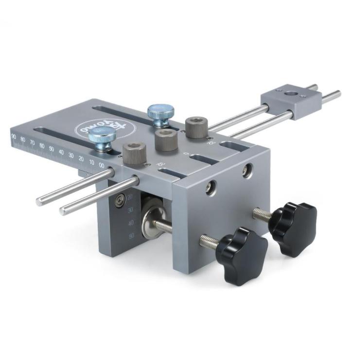 YOMO 3-in-1 Punch Positioner Clamp Punching Locator Hole Drill Punch ...