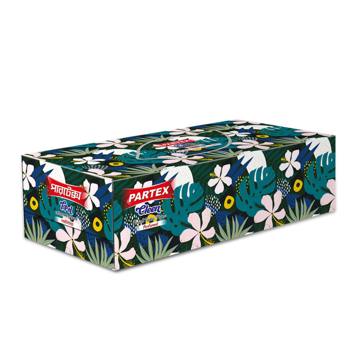 Partex Facial Tissue 120x2ply=240 sheet (Perfumed) | Daraz.com.bd