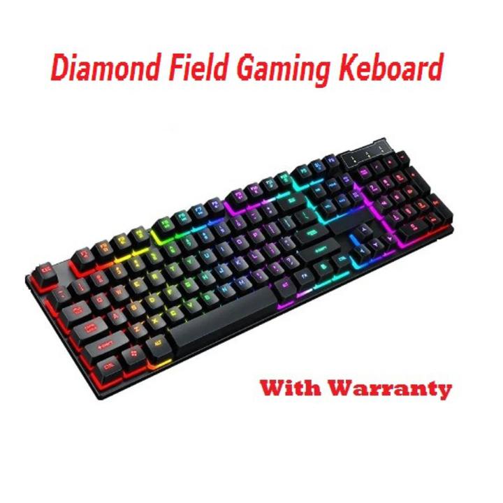 Diamond Field DF-001 Gaming RGB Back Light Keyboard | Daraz.com.bd
