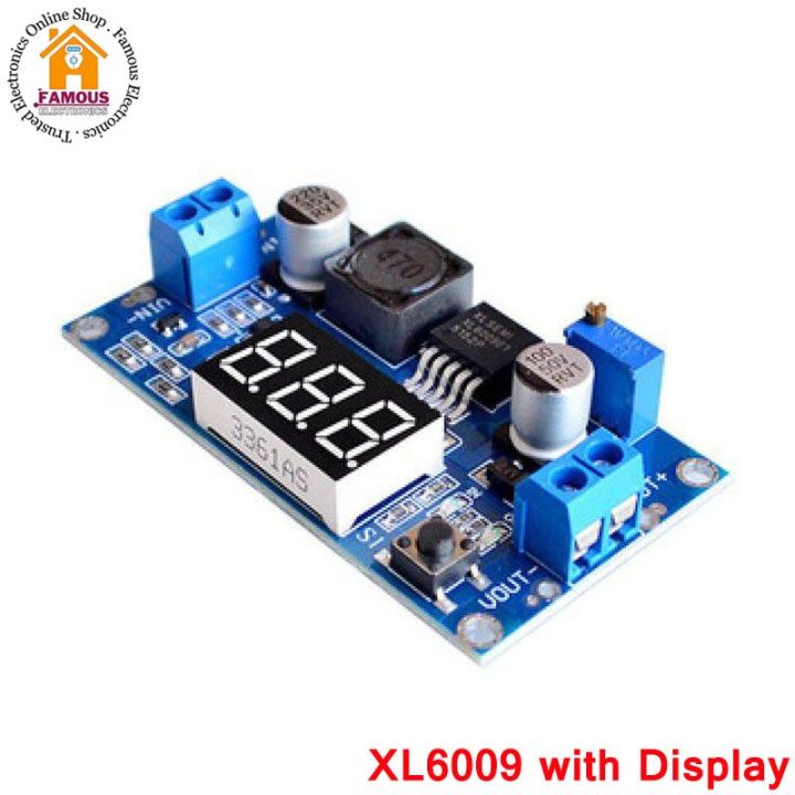 DC DC Step Up XL6009 4A Adjustable Boost Converter DC 4.5-32v To 5-35v Power Supply Voltage ...