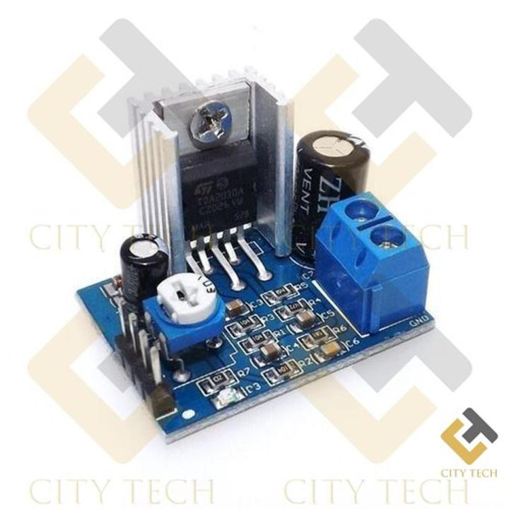 Power Amplifier Board TDA2030A 18W DC 6-12V Subwoofer Audio Amplifier ...