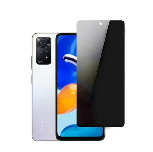 Redmi Note 11 PREMIUM PRIVACY Tempered Glass Screen Protector | Daraz ...