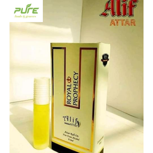 Alif Royal Prophecy Attar Long Lasting Roll On Non Alcoholic Perfume ...