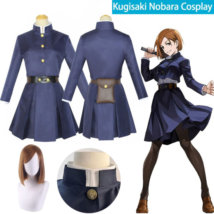 Anime Jujutsu Kaisen Cosplay Costume Kugisaki Nobara Tatoo Girls Women ...