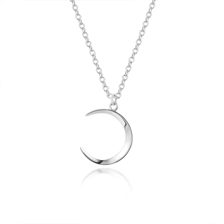 Stylish Moon Necklaces for Women Fashionable Jewelry Accessory | Daraz ...