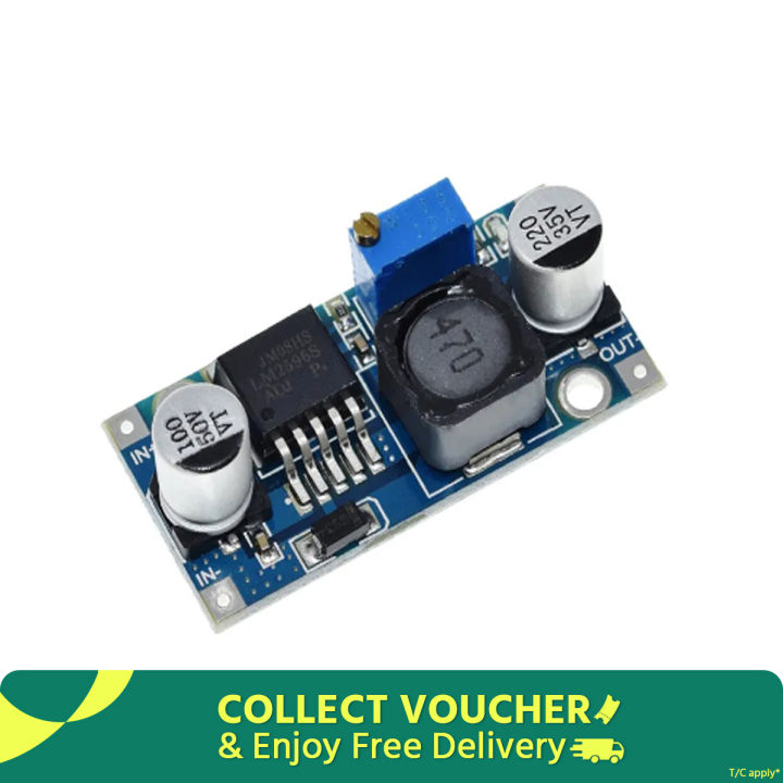 LM2596 DC-DC Buck Converter Step-Down Power Supply Module | Daraz.com.bd