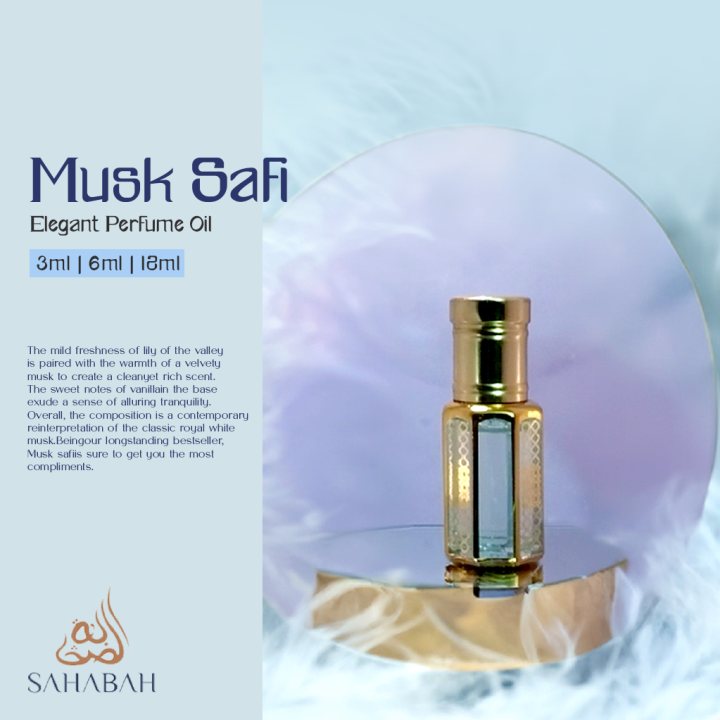 Musk Safi- Exclusive Premium Modern Attar For Men & Women | 3ML | 6ML ...