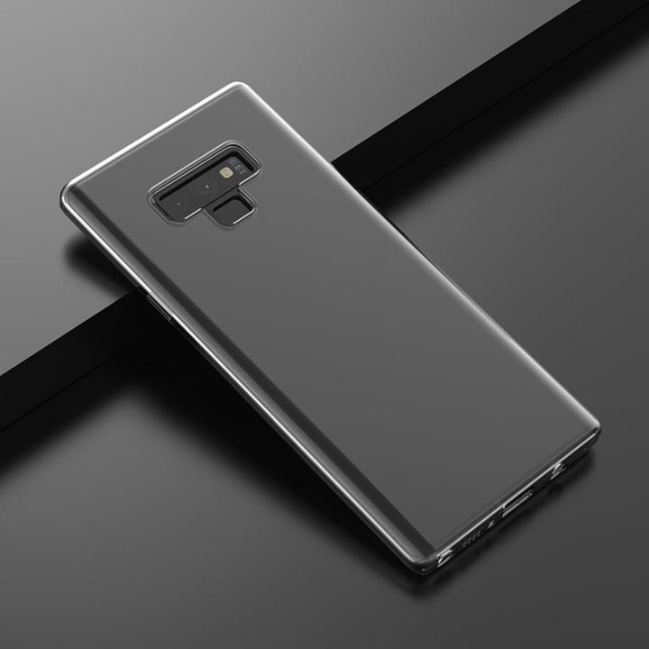 Samsung Galaxy Note 9 এর জন্য প্রিমিয়াম সিলিকন কেস ক্রিস্টাল ক্লিয়ার