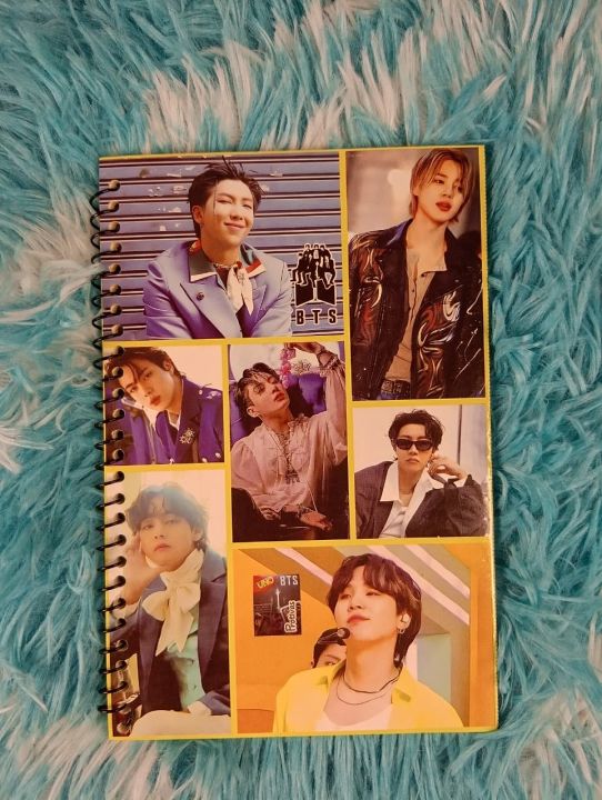 BTS A5 Diary – Photo Pages Notebook for Fans, Cute Stationery for BTS ...
