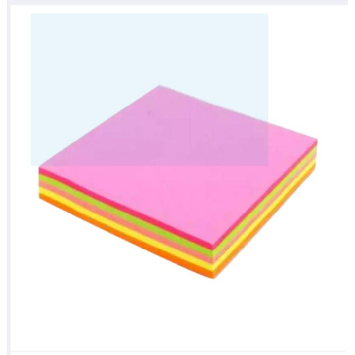 5 colourful sticky notes, post-it Notes - 100 sheet (3 x 3 inch), 5 ...