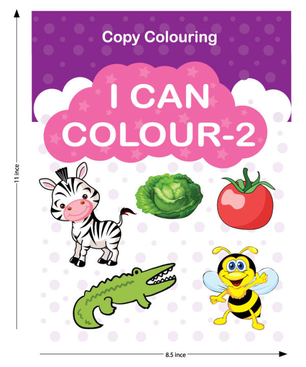 I Can Colour 2-The First Book For Children And General Knowledge Book ...