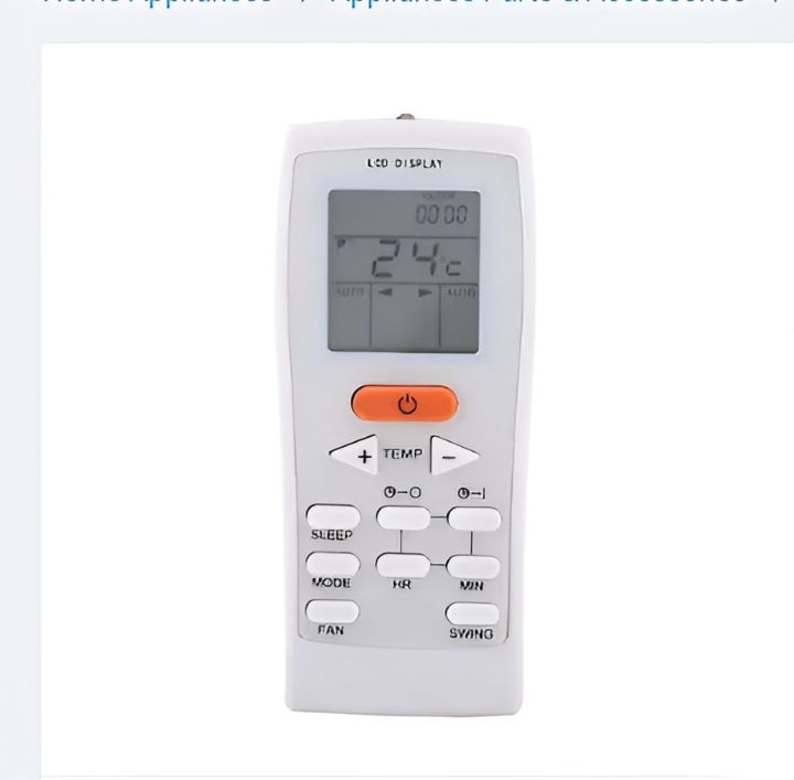 Singer AC remote for easy temperature control. | Daraz.com.bd