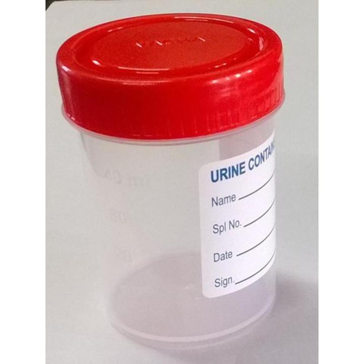 70 Pcs Urine Sample Collection Plastic Tube Container For Home ...