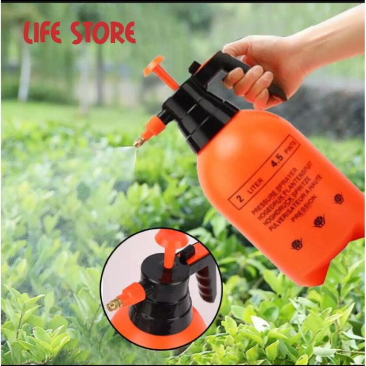 High Pressure Watering Can Spray Bottle Water Sprayer Air Pressure ...