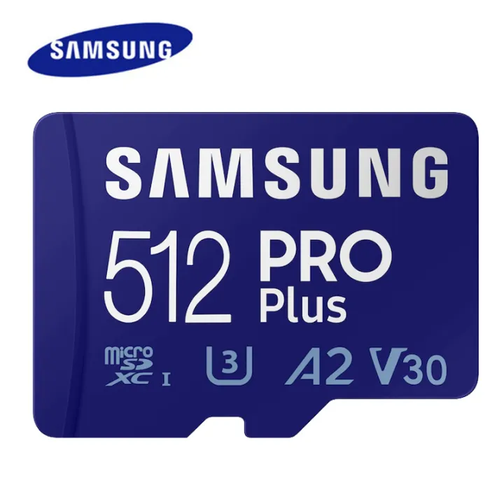 SAMSUNG Micro SD Memory Card 512GB/256GB/128GB TF Card C10 U3 A2 V30 4K ...